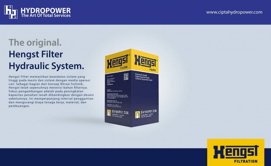 Hengst Filter Untuk Mesin Hydraulic System